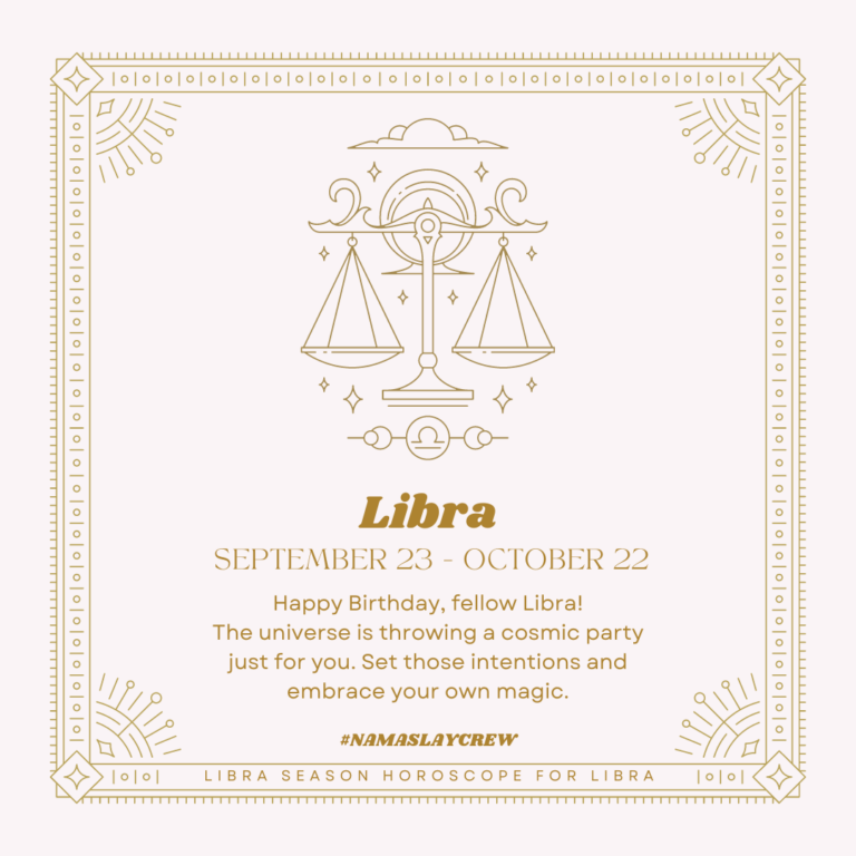 Libra Season Monthly Horoscope | Celebrating Libras