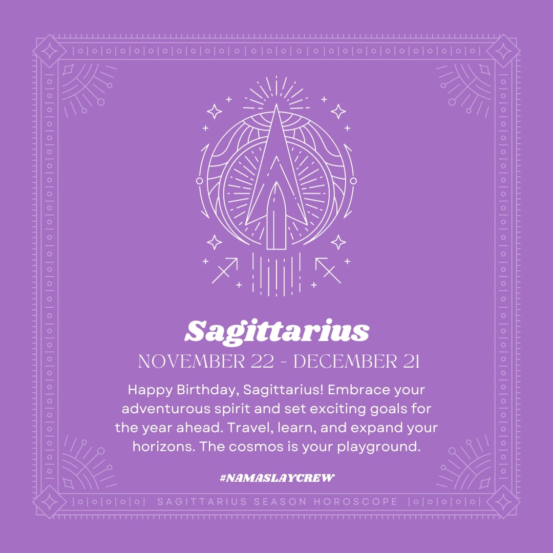 Sagittarius Season Monthly Horoscope | Celebrating Sagittarius