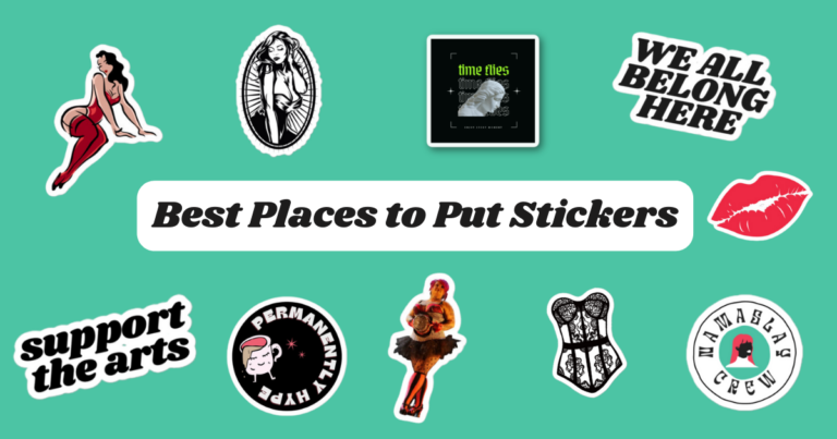 Where to Put Your Vinyl Stickers | Fun Vinyl Stickers