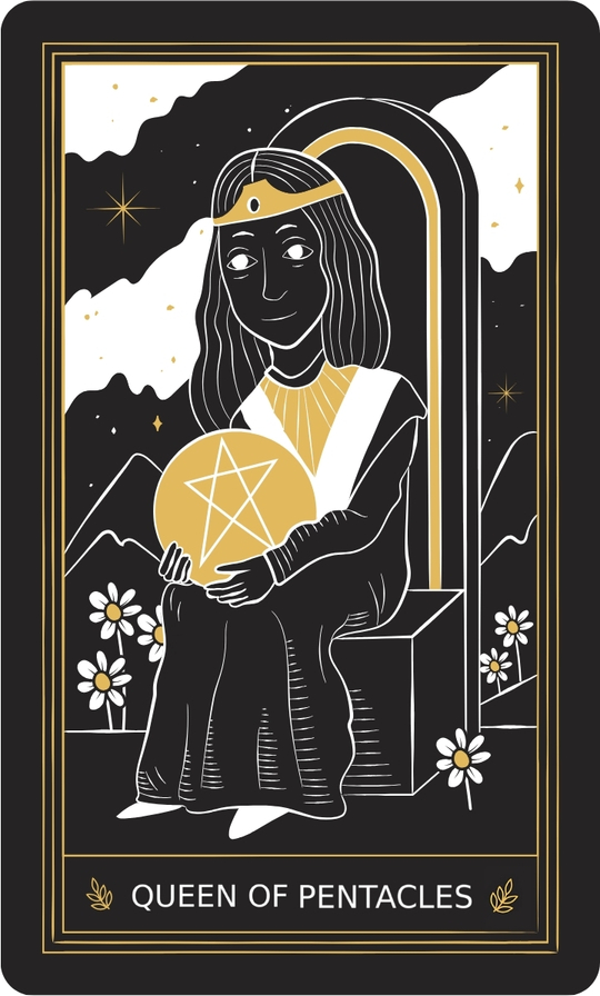Queen of Pentacles Tarot Card Meaning