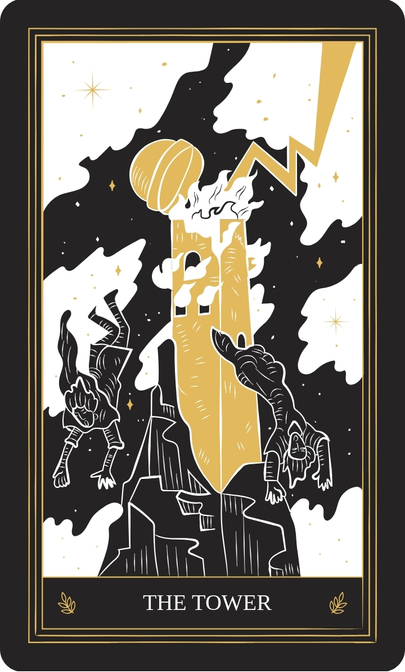 The Tower Tarot Card | Sudden Change and Transformation
