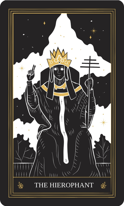 The Hierophant Tarot Card | Tradition and Spiritual Guidance