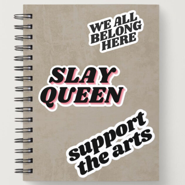Slay with Purpose Sticker Bundle - Includes Slay Queen, Support the ...